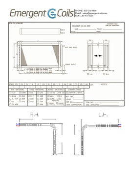 Blank L Bend Drawing | Fins and Tubes: Coil Blog